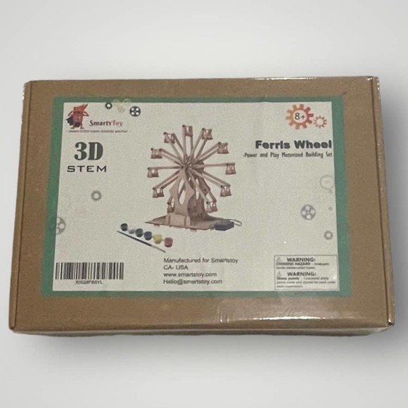 Target | Toys | Smart Toys Brand 3d Stem Ferris Wheel Power Play ...